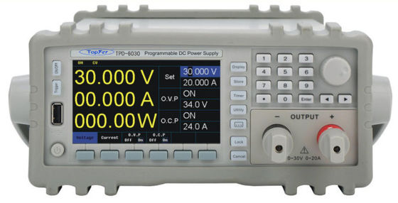 일정한 전류 프로그래밍 가능한 DC 전원 15V 가벼운